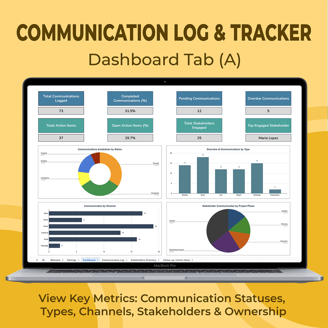 Communication Log and Tracker