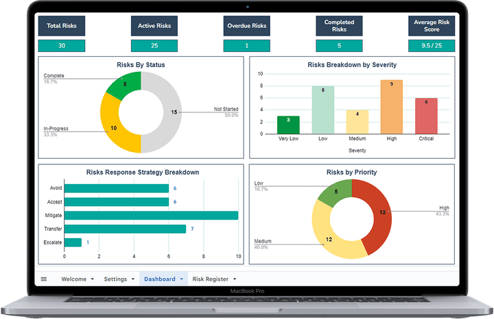 Risk Management Spreadsheet Tool