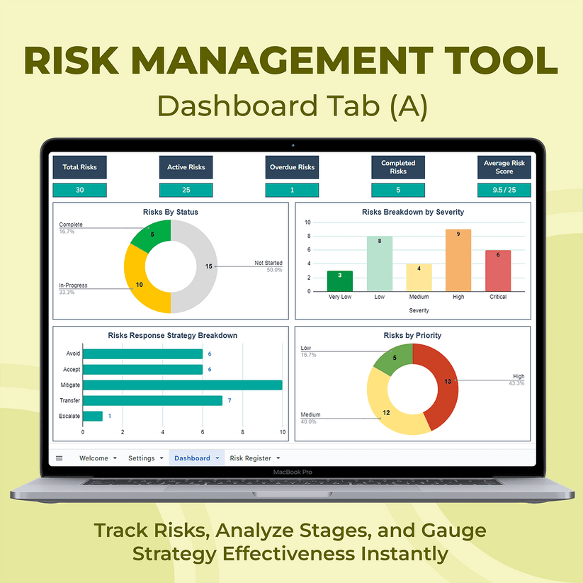 Risk Management Spreadsheet Tool